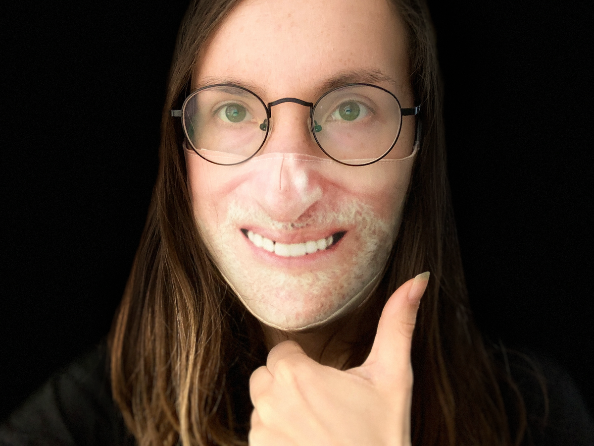 Hide The Pain Harold Face Mask – Maskalike